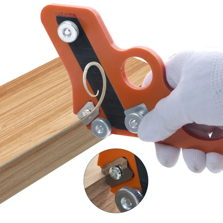 Manual Edge Banding Trimmer Veneer Edge Cutter Tool Woodworking Chamfer ...