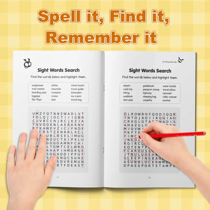Word Search for Kids – Fun Puzzle Book to Boost Vocabulary and Focus ...