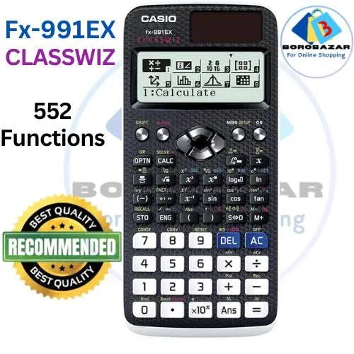 Fx 991EX Calculator – Dual Power – Fx 991ex Exam Friendly Engineering ...