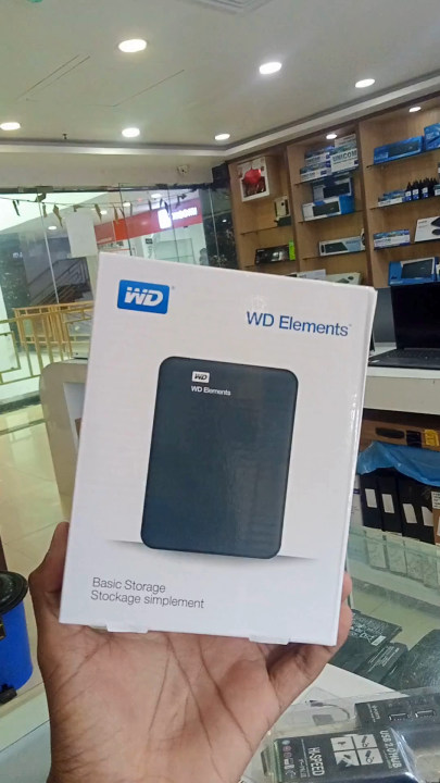 WD Elements Portable External Hard Drive USB 3.0 Black - High-Speed ...