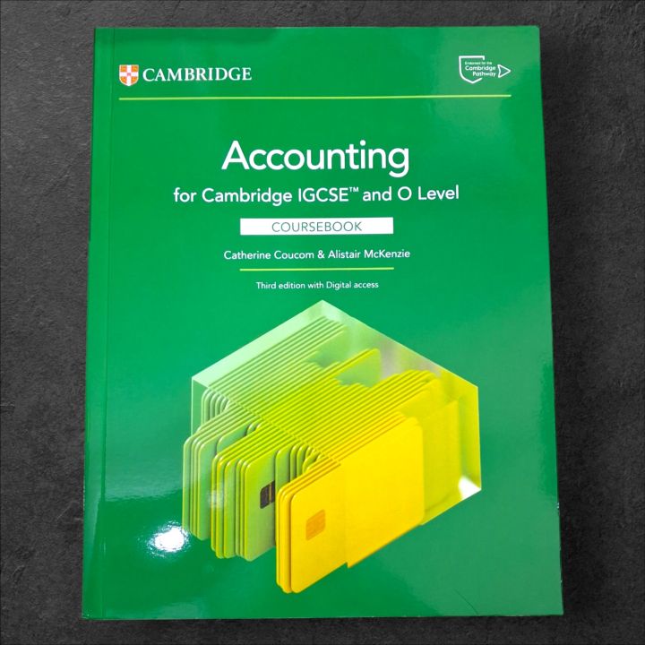 Accounting O Level | Course Book | IGCSE & O Level | Daraz.pk