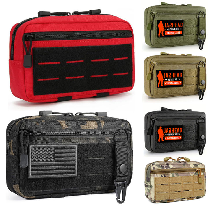 Molle EDC Pouch Outdoor First Aid Kit Pouch Waist Pack Emergency EMT ...