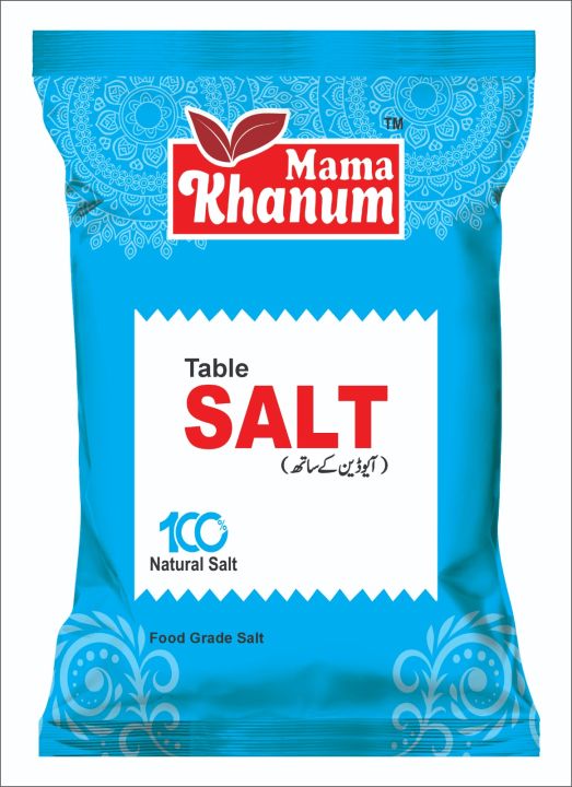 Mama Khanum Iodine Salt, 400 Gram, Rs 40. | Daraz.pk