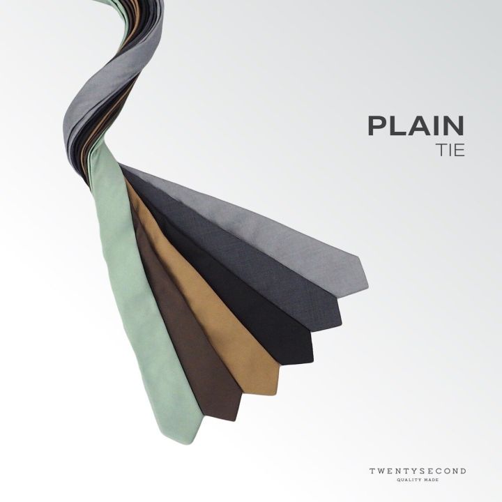 Twentysecond plain necktie | Shop.com.mm