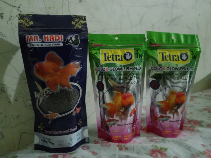 Combo Deal | 2x Tetra Mix Fish Food + 1x Mr Hadi 100g | High Protein ...