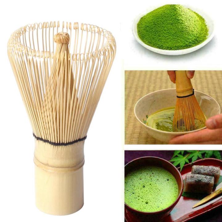 Kitchen Accessories 100 Matcha Green Tea Powder Whisk Teaware Japanese ...