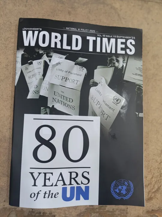 World time magazine setember 2025 / World Times Monthly magazine ...