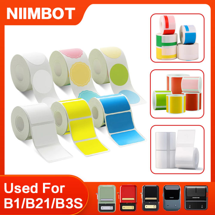 Niimbot B1/B21/B203 Mini Printer Thermal Wire White/ Cable/Color/Round ...