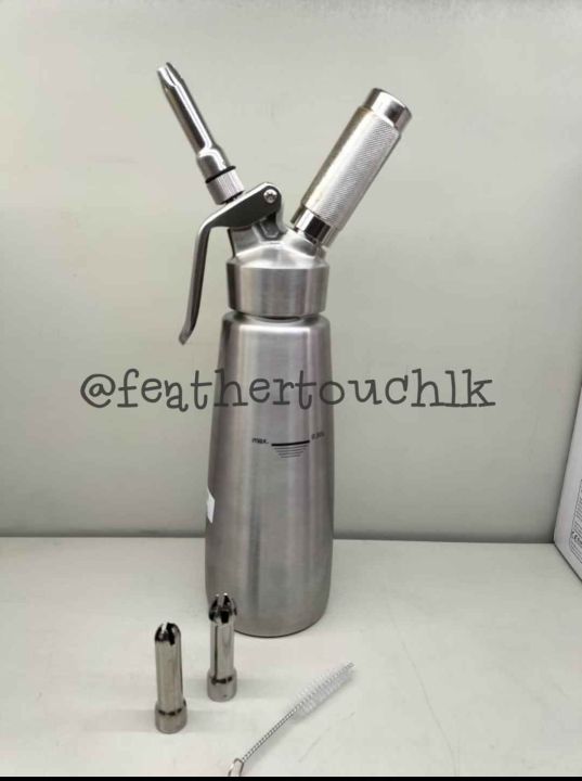Whipped Cream Dispenser -Stainless Steel- Cream Whipper | Daraz.lk