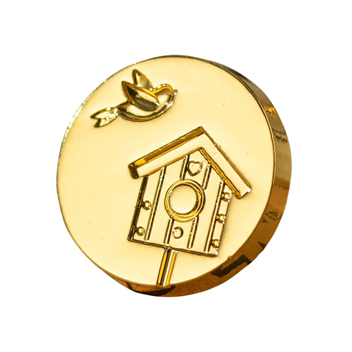 DIY Stamp Head Multipurpose Wax Grain Seal Head Craft Supplies Embossed ...