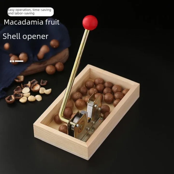 Macadamia Nut Opener Fresh Macadamia Walnut Shell Cracking Tool Raw ...