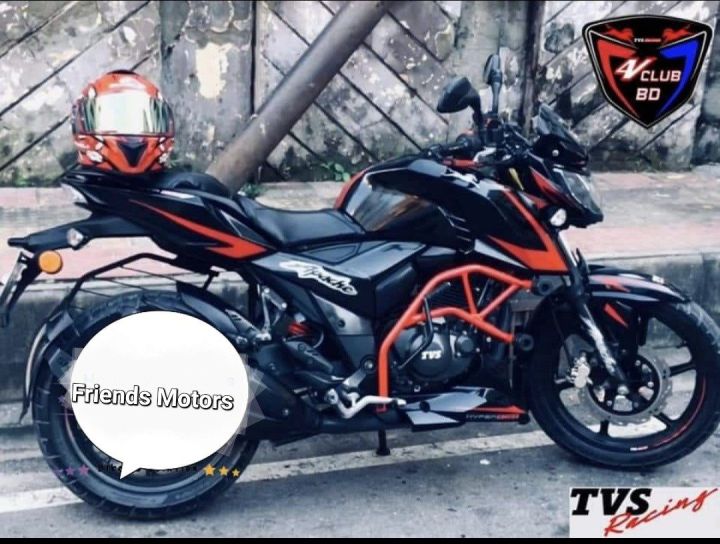 New Leg guard TVS 4v bumper | Daraz.com.bd