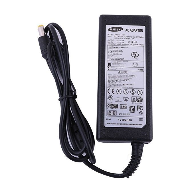 S'amsung monitor adapter 14V 3A LCD Monitor Adaptor-Black | Daraz.com.bd