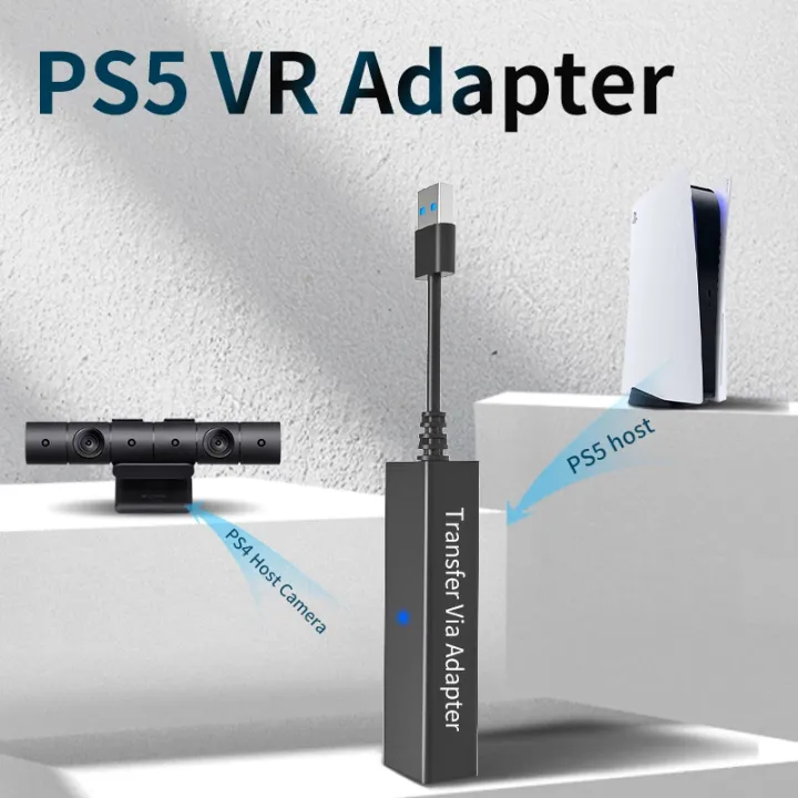 Aolion For PS5 VR Cable Adapter For PS5 Console USB 3.0 Mini Camera ...