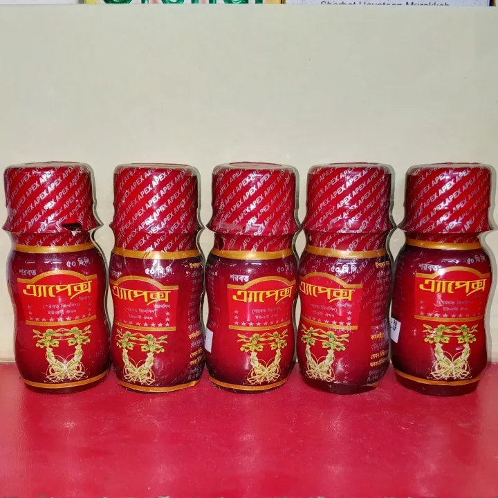 Apex 50ml Unani syrup (5 pcs Combo pack) | Daraz.com.bd