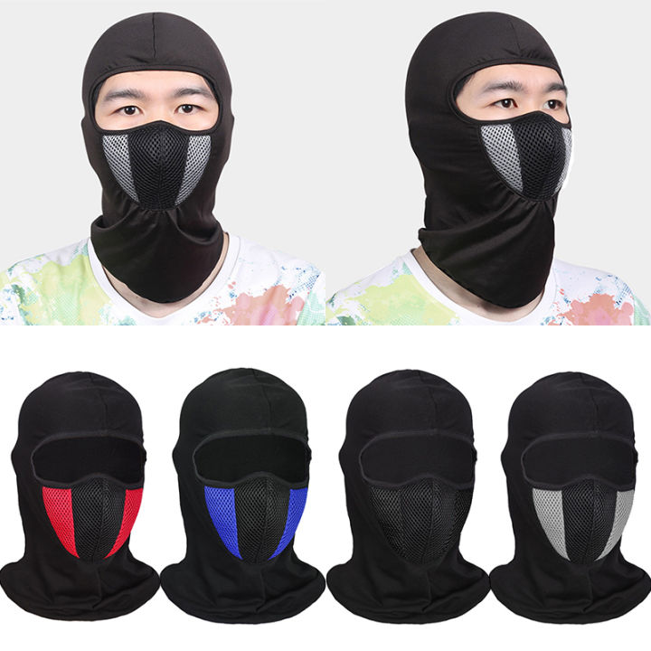 Breathable Balaclava Motorcycle Full Face Mask Motorbike Cycling Bike ...
