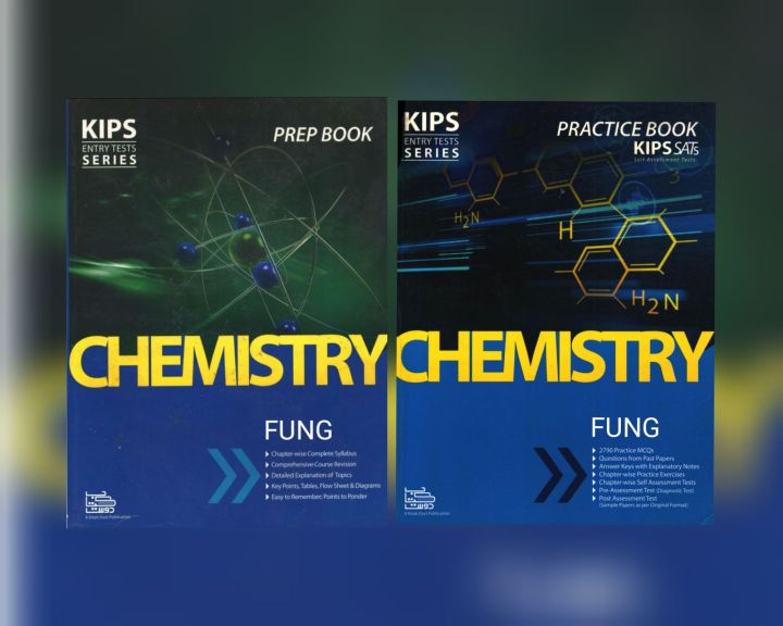 Set of 2 books: Kips Entry Tests Series Chemistry Practice book for ...