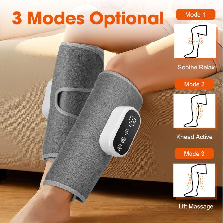 Electric Calf and Leg Massager for Blood Circulation with Heat ...