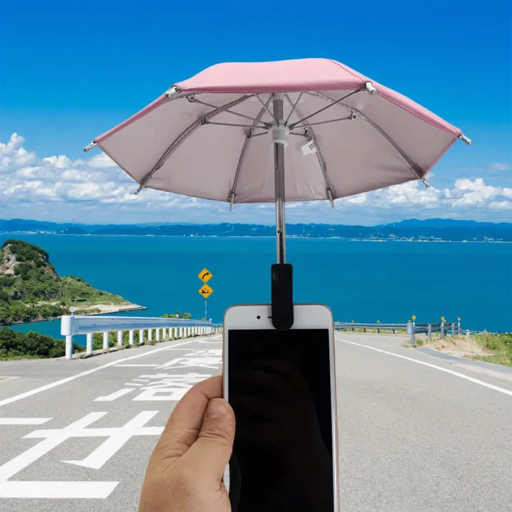 Creative Mini Umbrella Phone Stand, Universal Waterproof Holder for ...