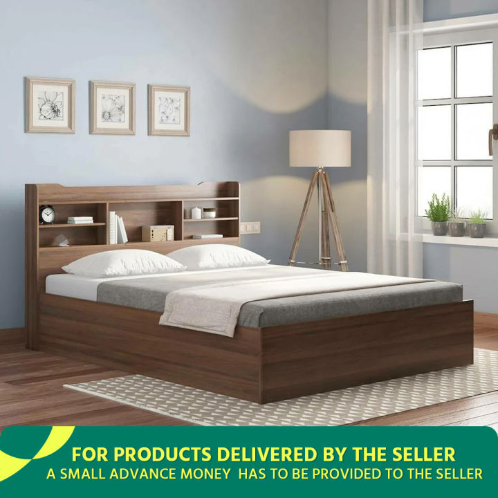 Andormahal (MDF) Stylish khat/bed single size (4 feet by 7 feet ...