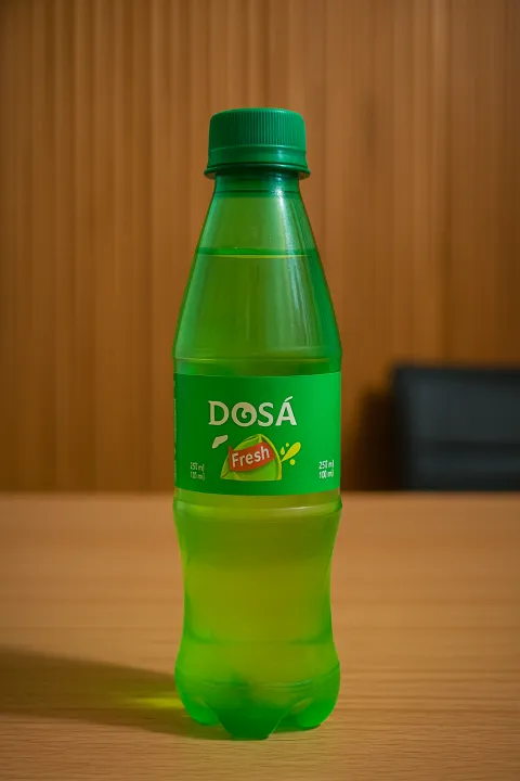 Dosa 7Frush Lemon Flavour Soft Drink – 300ml Bottle Pack of 12 (Free ...