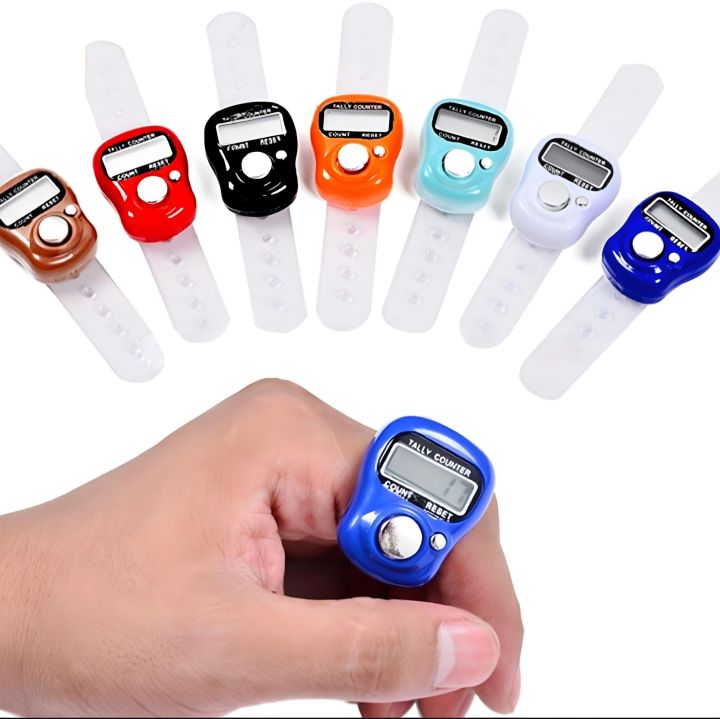 Portable Screen Digital Counter Digital Electronic LCD Tasbih Finger ...