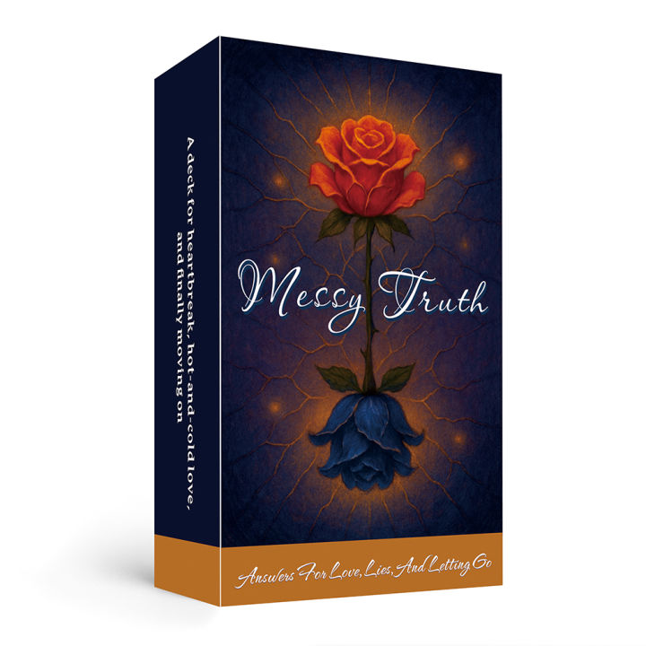 Messy Truth Oracle Deck, 54 Relationship Oracle Cards for Self ...