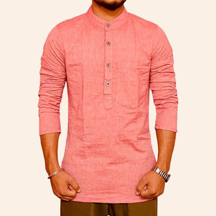 Men's Fine Cotton (100% Cotton ) Stylish Design Multi Useable Kurtha ...