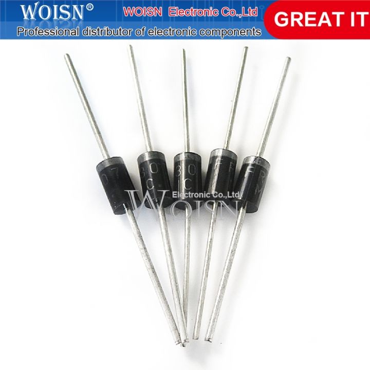 50PCS Chipset FR307 DO-41 In-Line High Voltage Fast Recovery Rectifier ...