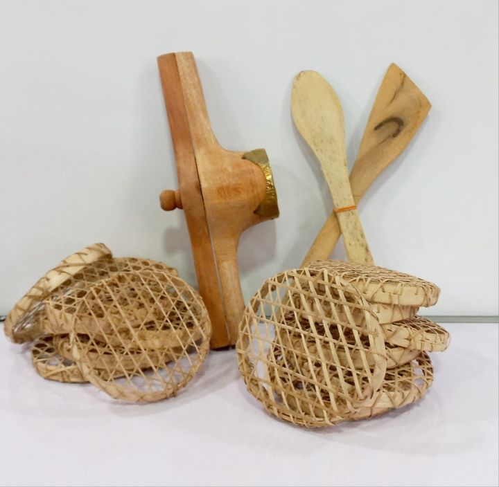 Wooden String Hopper making set | Daraz.lk