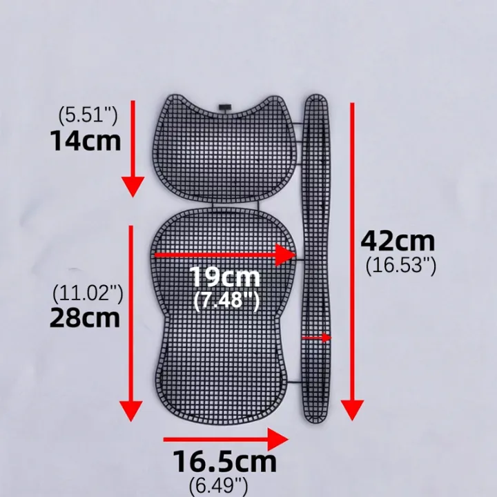 HUA HUA Underarm Bag Mesh Knitting Lining Weaving Plastic Mesh Sheet ...