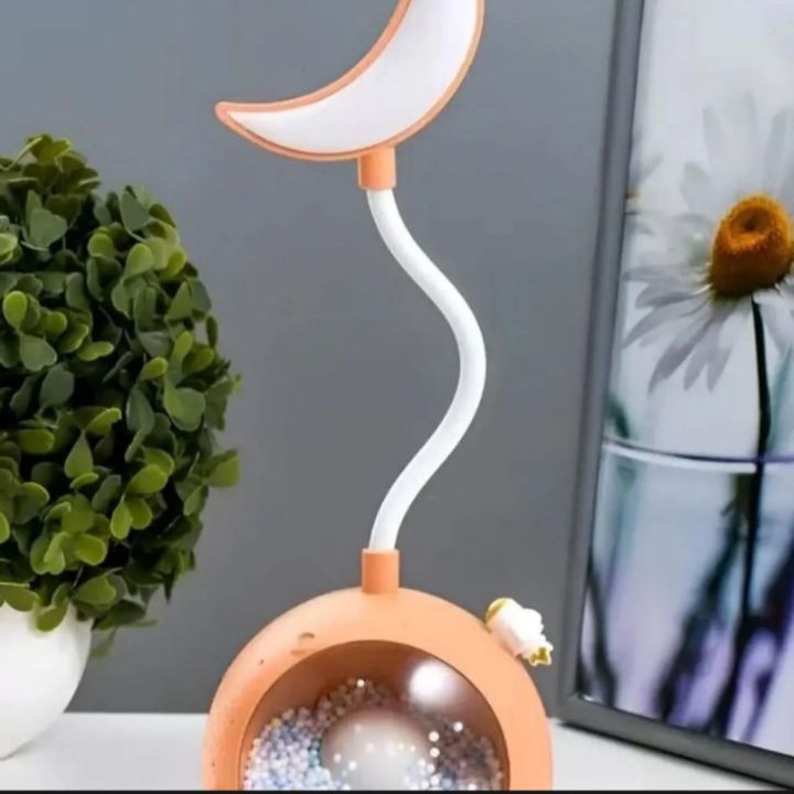 moon-shaped lamp rechargeable led lamp for room lunar lamp crescent ...
