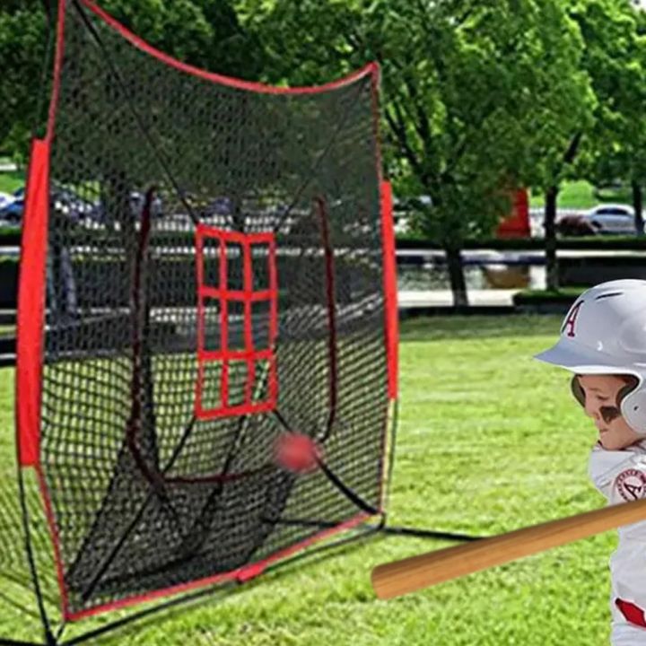 Baseball Practice Net Adjustable Strike Zone Target Throwing Strike ...