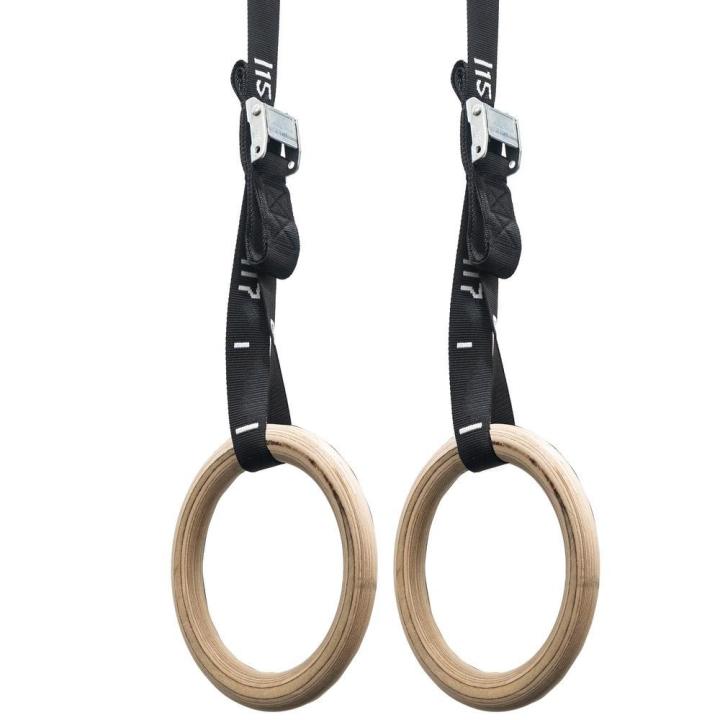 Gymnastic Wooden Rings For Flexibility Strength And Endurance | Daraz ...