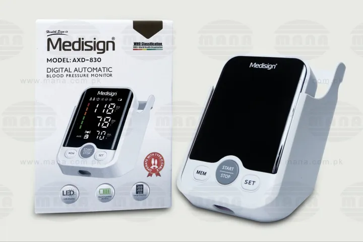Digital Blood Pressure Monitor - Automatic BP Machine for Upper Arm ...
