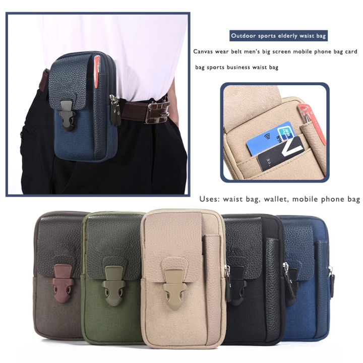 Outdoor Men Waist Pack Bum Bag Pouch Waterproof Tactical Military Sport ...