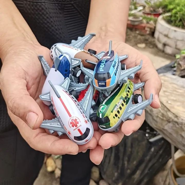 Mini Small Pull Back Planes Toy- Airplane Toy for Kids Metal Die Cast ...