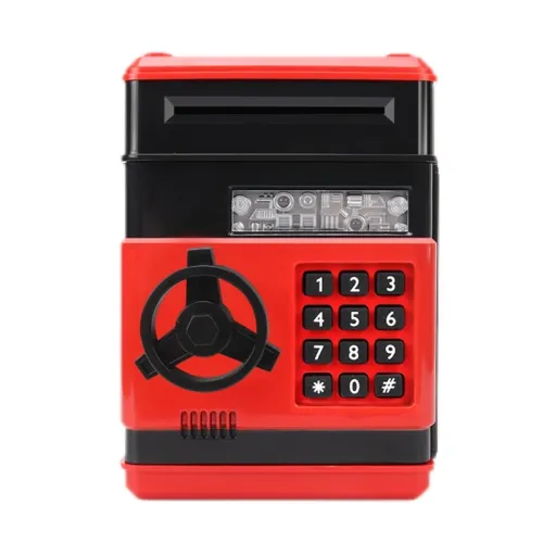 Password Safe Deposit Box Children Automatic Savings ATM Machine Toy ...