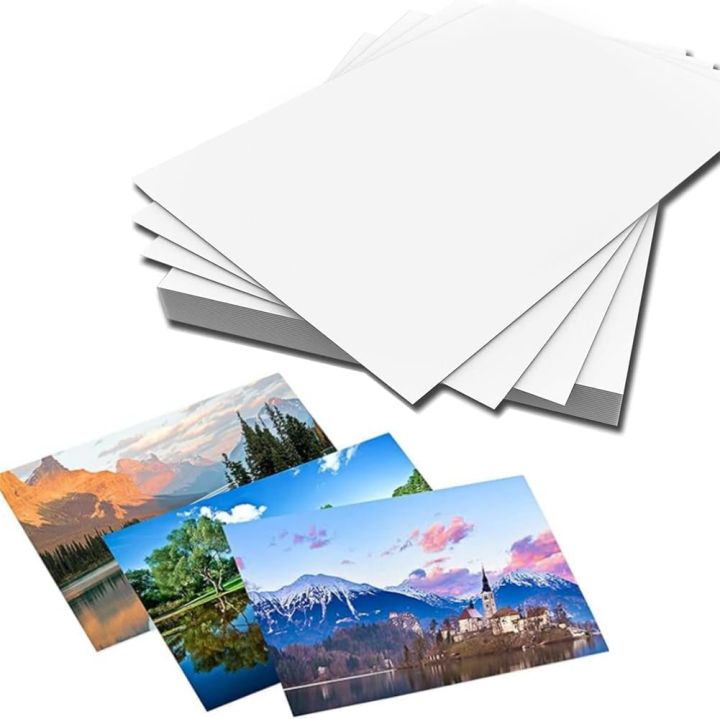 A3/A4/A5 Photo Paper 20Sheets, Waterproof Glossy for Photo Paper,230gsm ...