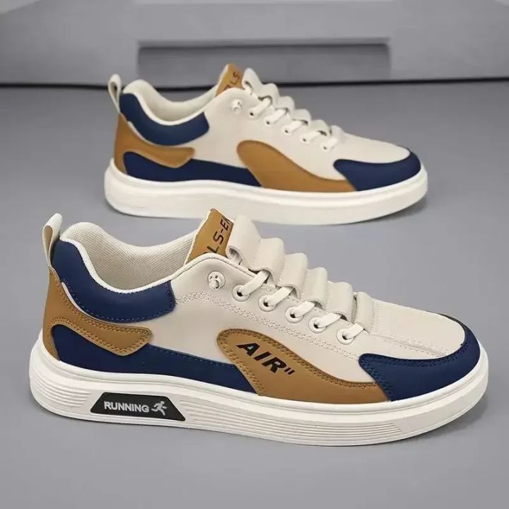 2025 Spring and Autumn New Men's Shoes Leather Low cut Fashion Trendy ...