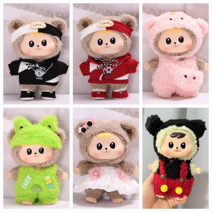 Ready to ship from Thailand, labubu set, Nong Pao, put it on. very cute ...