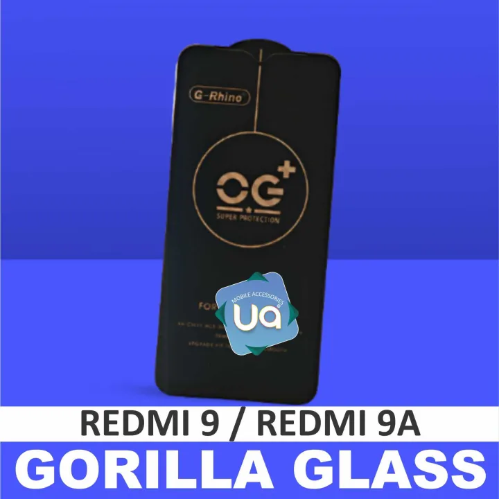 Redmi 9 / Redmi 9A Curve OG Gorilla Hd+ Glass Protector full edge to ...