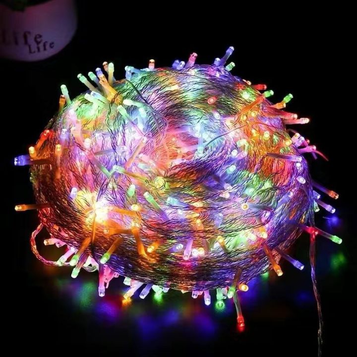 LED Garland String Lights 10m 30m 50m 100m Christmas Tree Wedding ...