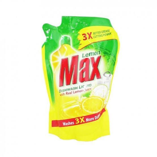 Lemon Max Lemon Dishwash Liquid Pouch - 450ml | Daraz.pk