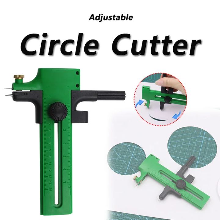 Circle Cutter Adjustable Circular Cutting Tool for Making Fabric Crafts ...