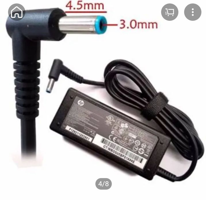 high and best quality HP 19.5V 3.33A BLUE PIN 65W Laptop Charger (With ...