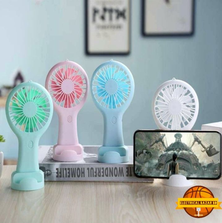 Handheld Dual-purpose Fan/ Mini Portable USB Rechargeable Electric Air ...