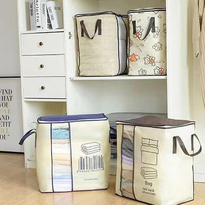Barcode Storage Bags Clothes Storage Bags Storage Organizers Foldable ...