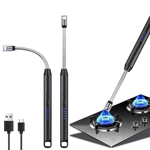 Rechargeable Electric USB Charging Bbq Lighter Arc Bbq Igniter Pulsed ...