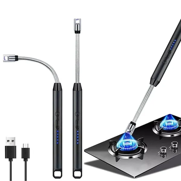 Rechargeable Electric USB Charging Bbq Lighter Arc Bbq Igniter Pulsed ...